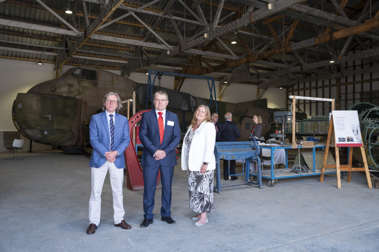 Conservation workshop at Aerospace Bristol opened by Royal visitor ...